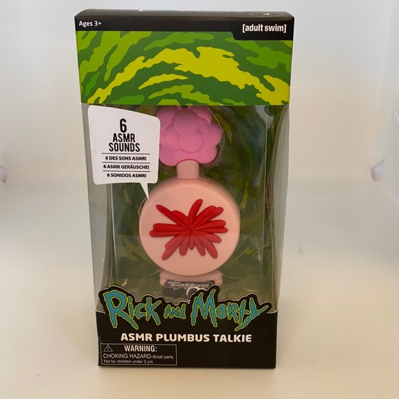 Rick And Morty Shop | Toys | Nib Rick And Morty Asmr Plumbus Talkie 6 ...